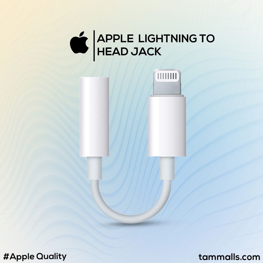 Apple Lightning to Headphone Jack